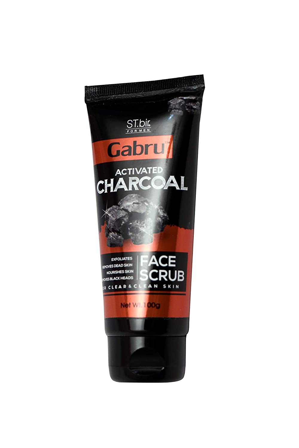 Gabru | Activated Charcoal Face Scrub For Men | Spotless Skin